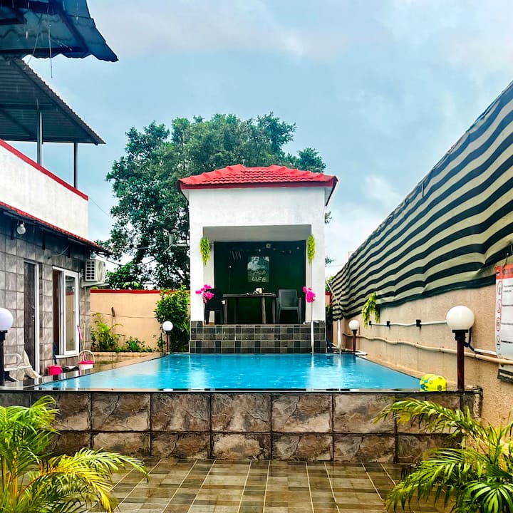 Zio Ember 2 Bhk | Dreamy Pool | Swing | Greenery - Neral