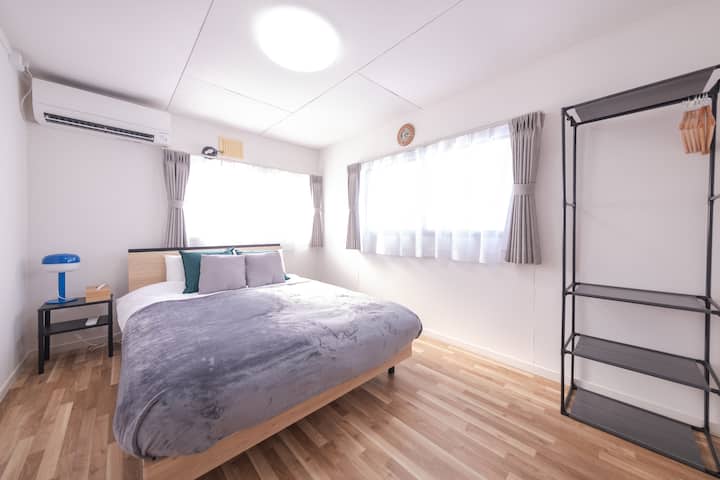 富良野駅近！スキー場にも車で7分の好アクセス/3ldk/居心地の良いプライベートハウス - Furano