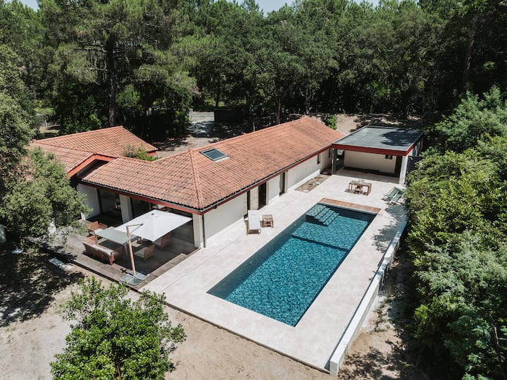 Hossegor, Villa Au Cœur De La Pinède, Piscine ! - Soorts-Hossegor