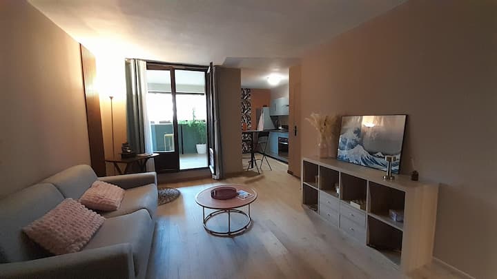 App 80 M² Centre Ville Cahors - 洛特-加龍