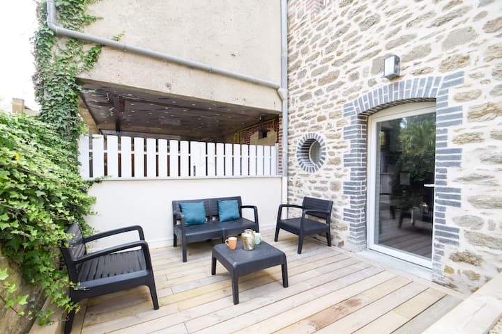 Appt 4 Pers Avec Terrasse à 5min Marché De Dinard - Bretagne