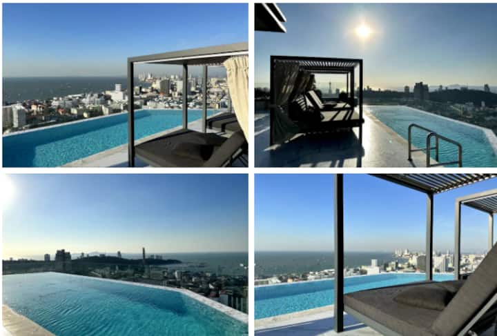 036市区新房/芭提雅海边一公里住宿/交通便利,欢迎参观决定 - Pattaya