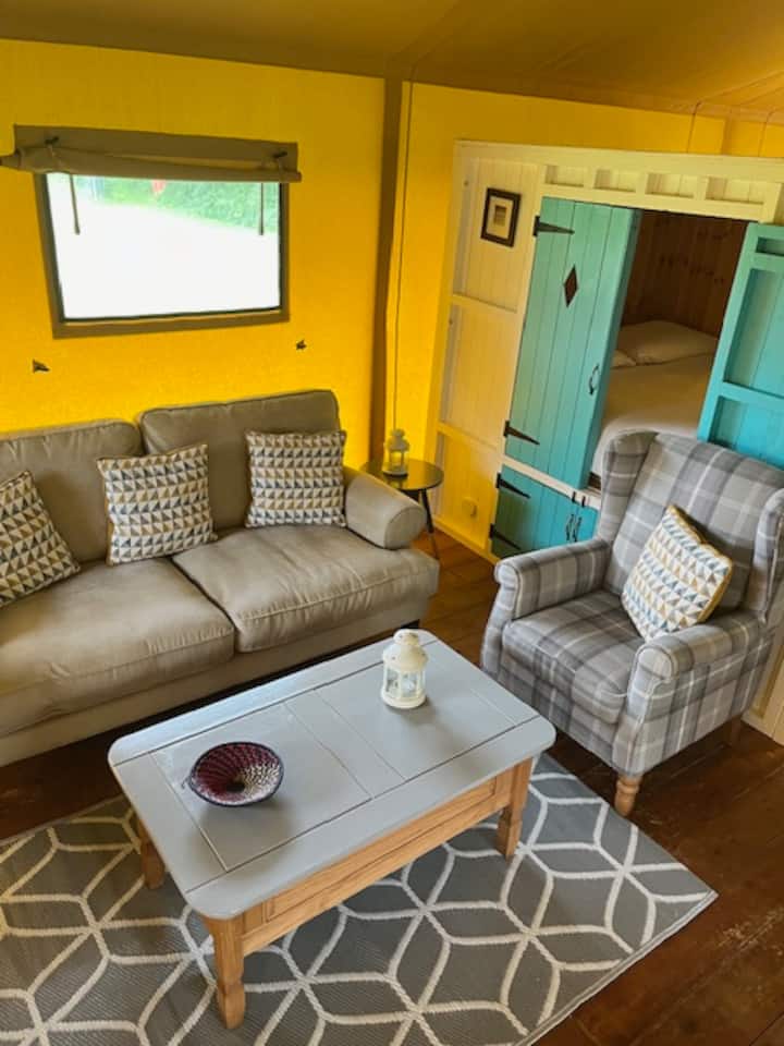 Campion Glamping Safari Tent - Devon