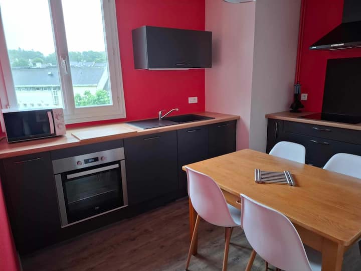 "L'hermine"    Appartement 3 Chambres - 坎佩爾