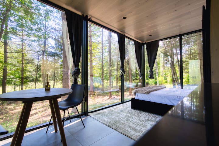 Glass Cabin | Private Hot Tub | Catskills Nature - Windham, NY