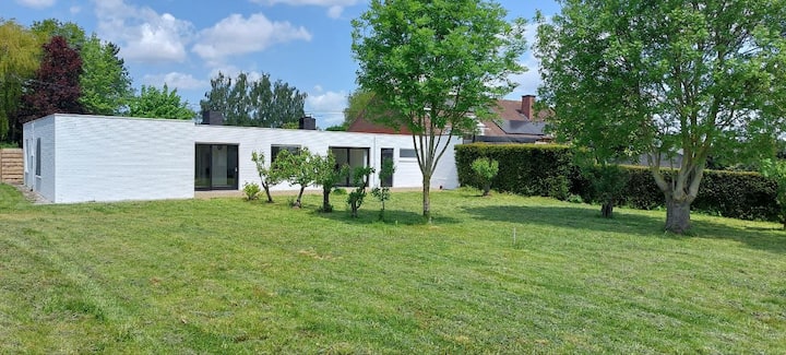 Modern Villa With Large Garden In Open Landscape - Roeselare