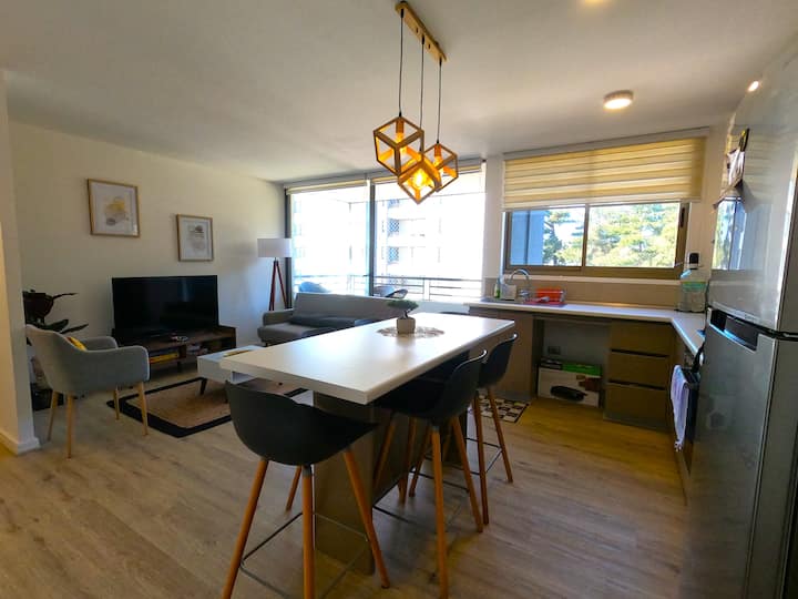 Espectacular Y Moderno Dpto. - Papudo