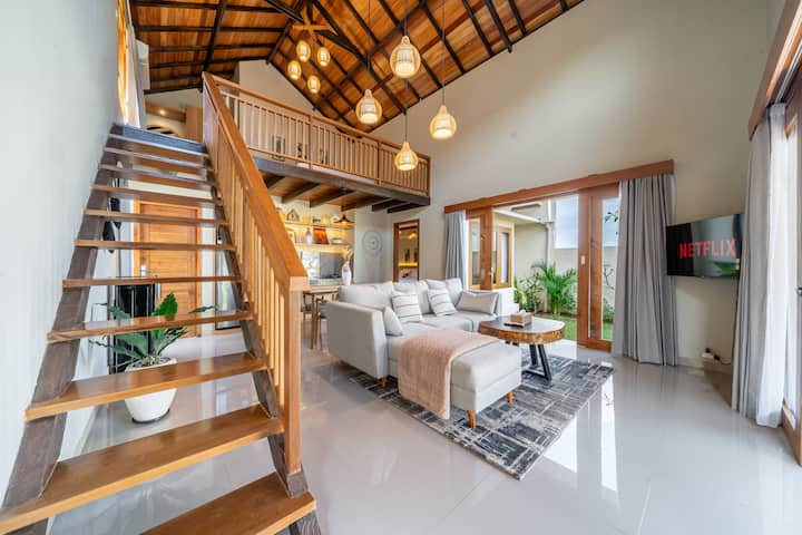 2br Pool Villa Near Pantai Lima, No Construction - Canggu