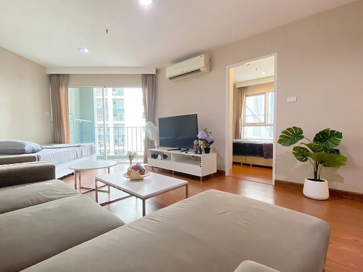 The Minimal Warming Suite: 2br/jodd Fair/mrt/rama9 - Bangkok