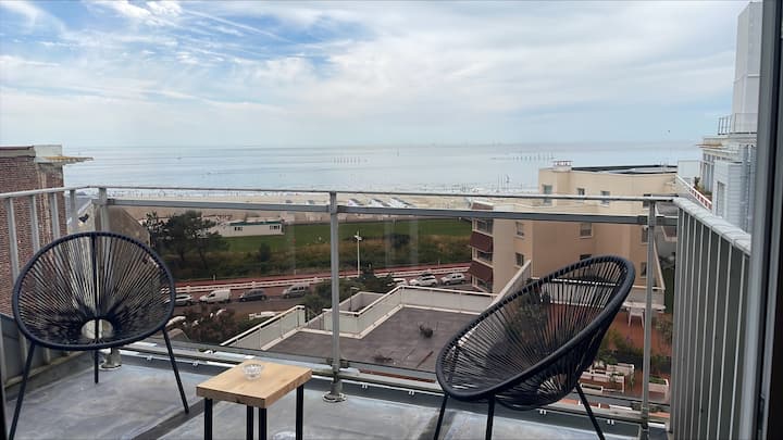 Cap Sur L'océan - Plage - Vue Imprenable - Le Havre
