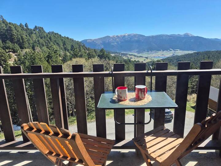 Studio Avec Vue Montagne Et Lac, Calme Assuré - Puyvalador