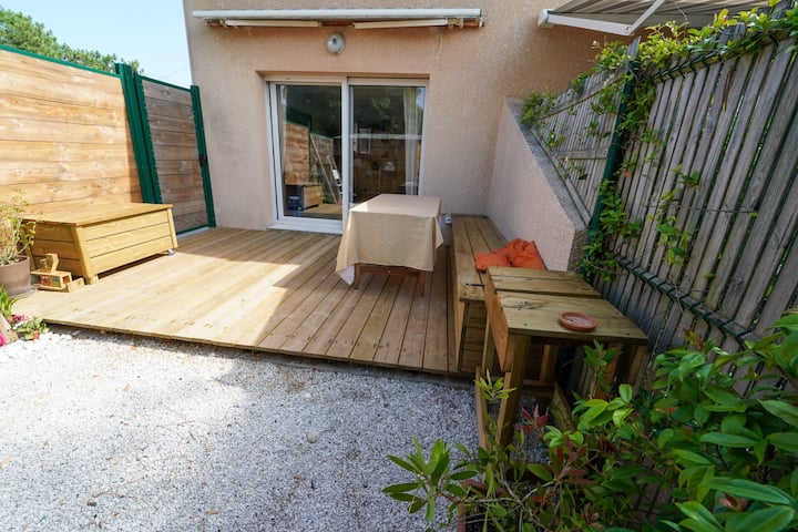Villa-patio Tout Cosy, Tout Bois - Capbreton