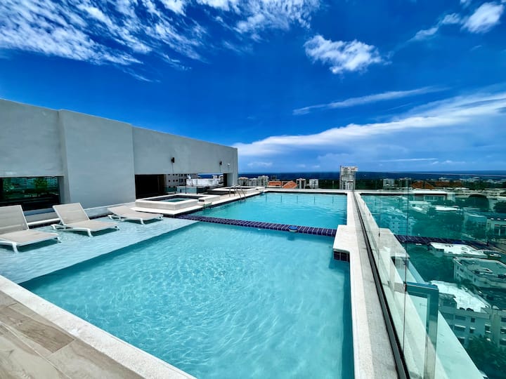 Luxuryplus Bellavista 2bdr_2 Jacuzzi_poolinfinity - Santo Domingo