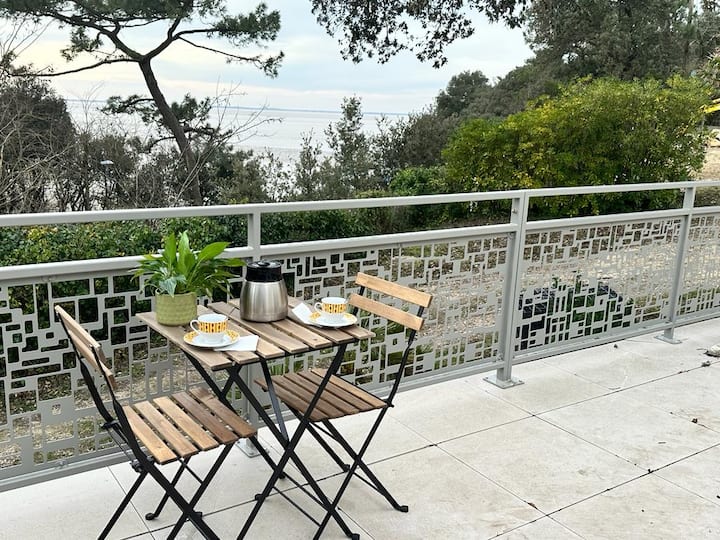 Maison 10 Pers. Vue Mer & Accès Direct à La Plage - Royan