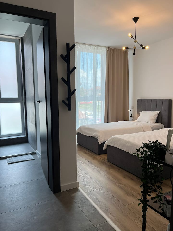 Twin Room With Private Bathroom - Timișoara