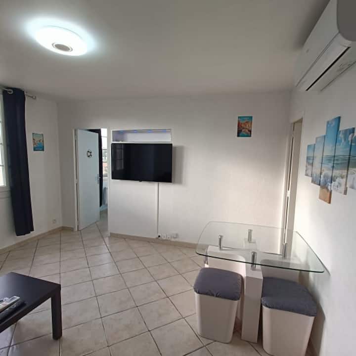 2 Chambres/parking Gratuit/balcon - Septèmes-les-Vallons