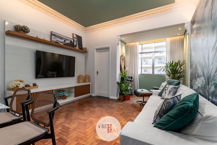 Charmoso Apartamento De 2 Quartos No Arpoador - Ipanema