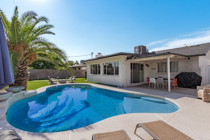 Chic  3 Bd Old Town Scottsdale Home W/heated Pool - Scottsdale, AZ