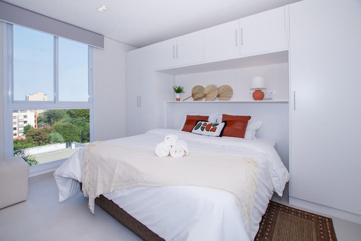 Stylish 1br With Urban Vista - Lambaré