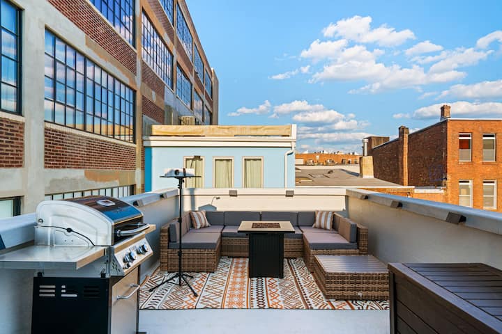 Old City Lux 2br | Patio+terrace | Unique Quad - Philadelphia