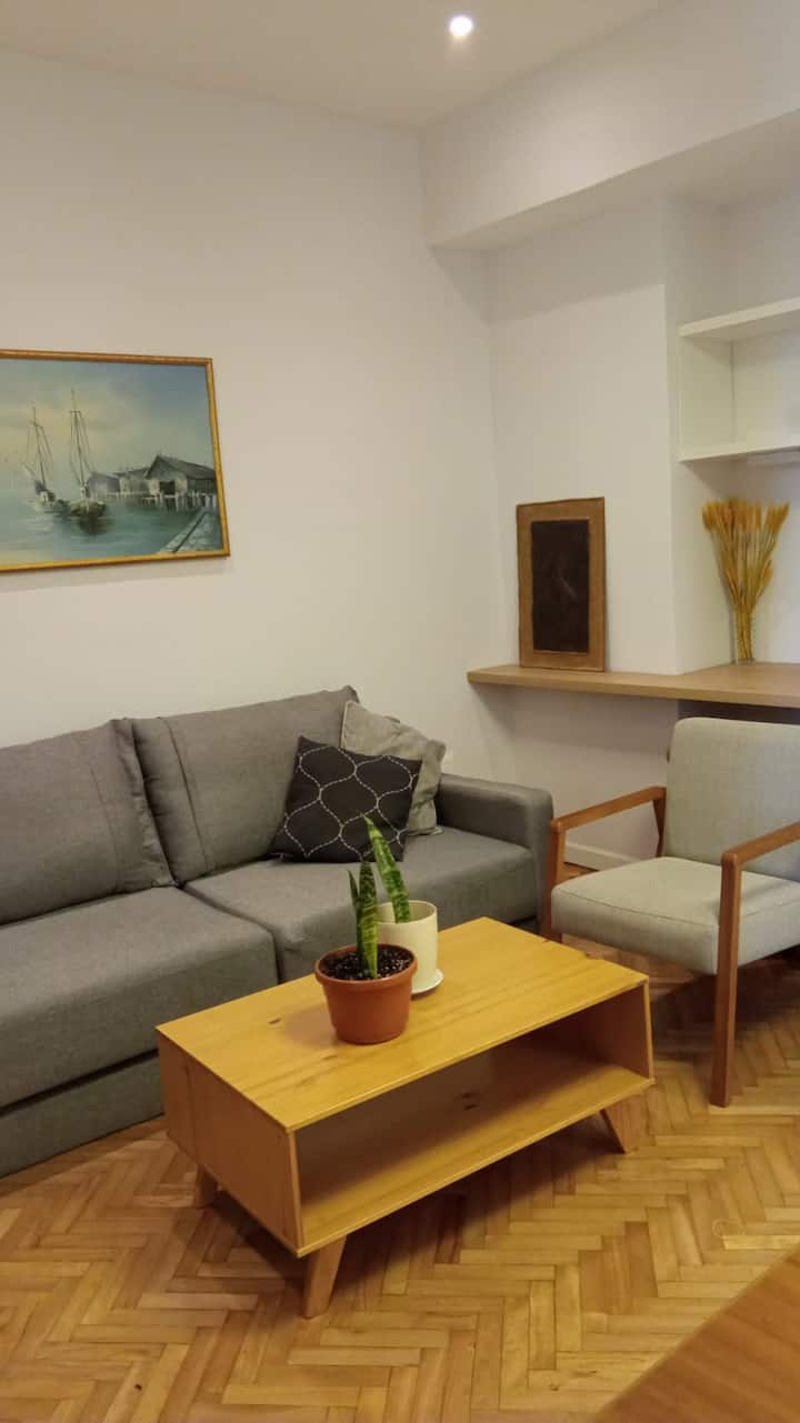 Cómodo 1 Dorm Sobre Rambla De Pocitos - Montevideo