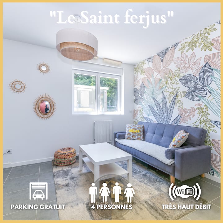 "Le Saint Ferjus" / 2 Chambres + Parking - Chamrousse
