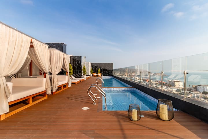 Luxury Apartment | 814 Barranco 2b | Pool Gym - Lima