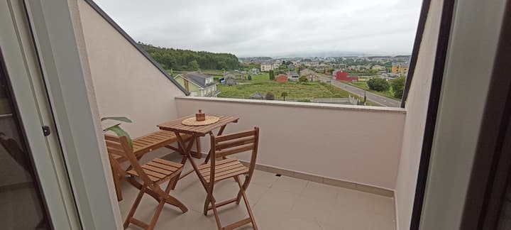 ÁTico Con Terraza Y Vistas - Foz