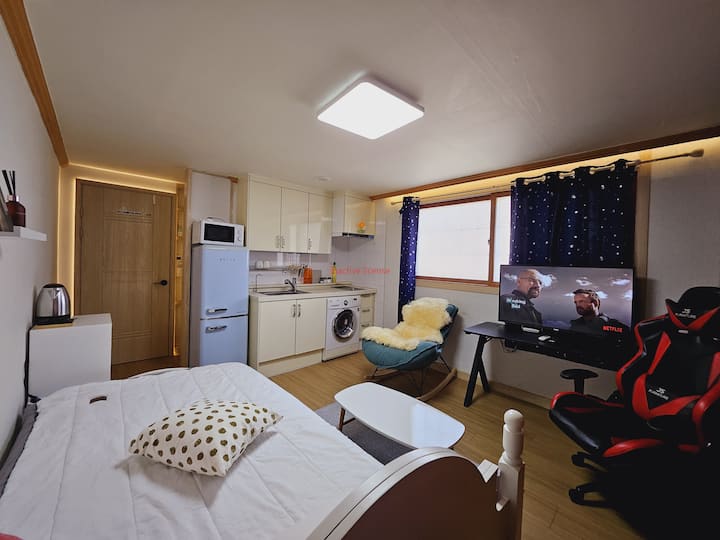 50% 장기숙박 할인, Full Option, 주차장 확보, 병점역, 동탄, 삼성전자 - Osan-si