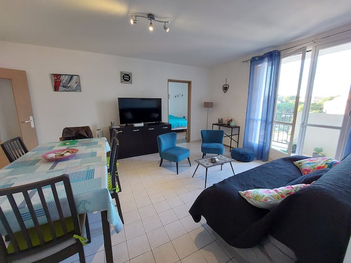 Capet -6 Pers -Axelle Loc'appart - Sainte-Maxime