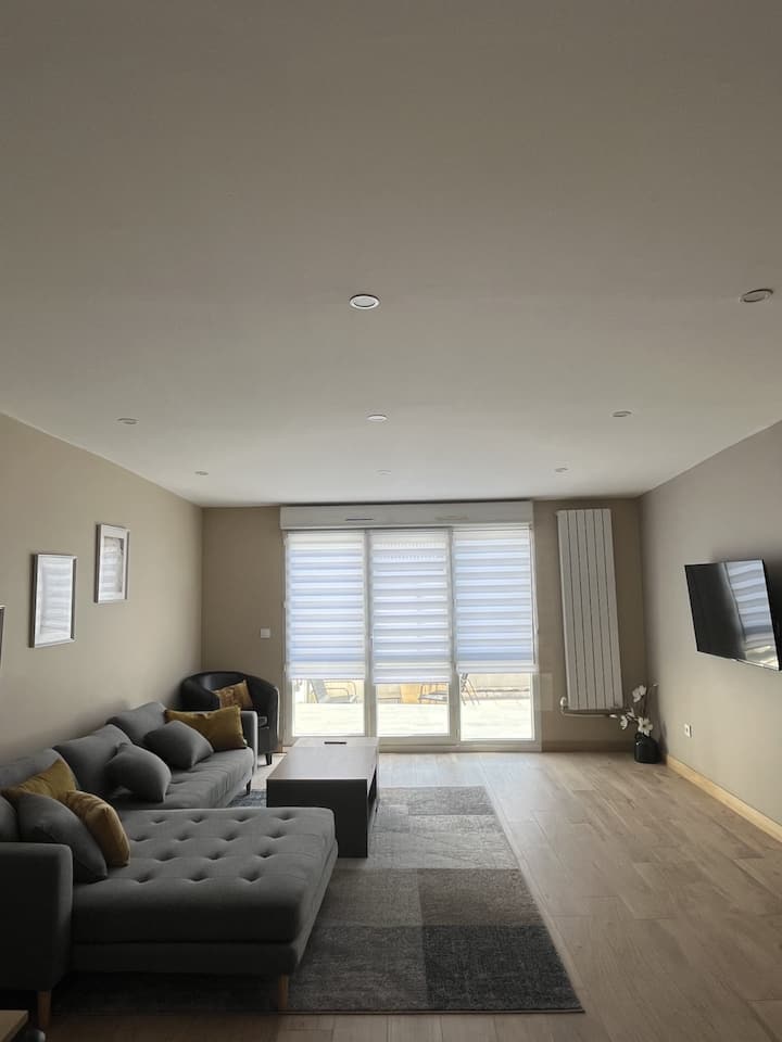 Appart A3 - Elite Spa - Terrasse - Forbach