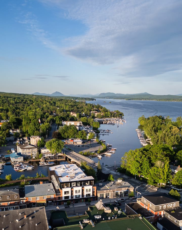 Le Nautik-condo-terrasse Privée - Magog