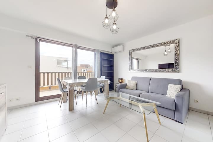 Grand 2 Pièces, Proche Mer Cros De Cagnes - Cagnes-sur-Mer