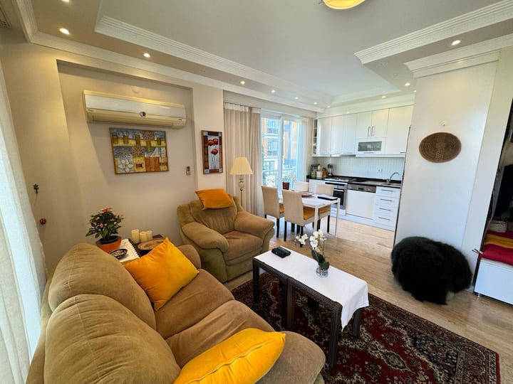 Havuzlu Sitede Lüx Daire - Belek