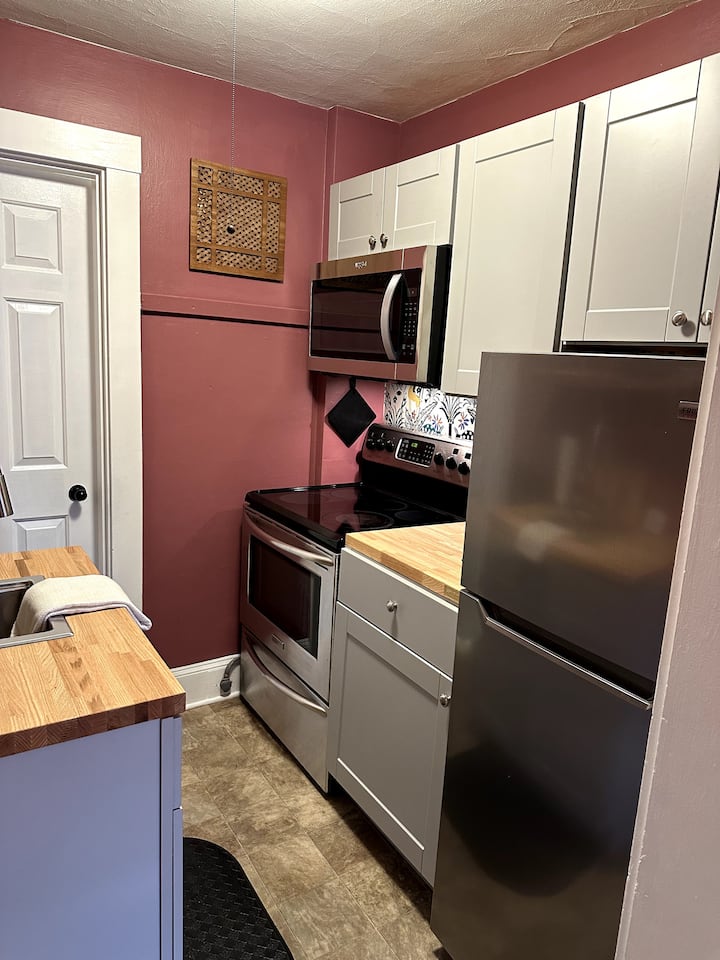 Explore + Stay! Downtown Ellsworth Studio Apt. - Maine
