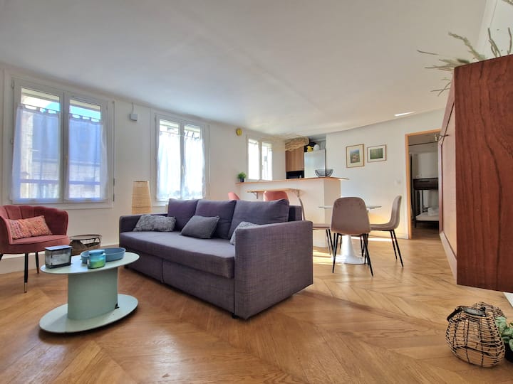 Opéra Sopi Elégant 2pièces 60 M² - Louvre Museum