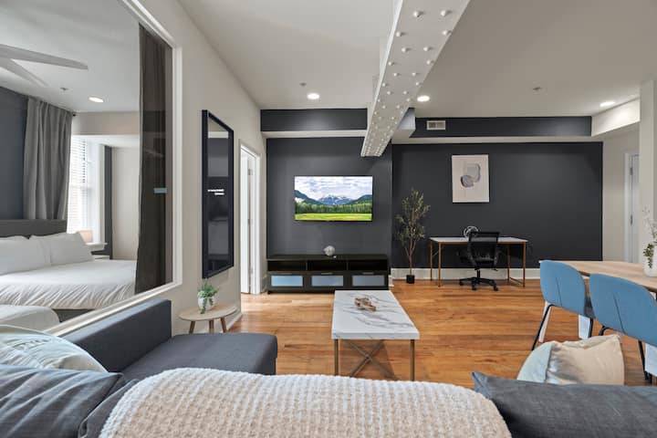 Luxury 2bd | Old City | 4 Beds | Independence Hall - Aéroport de Philadelphie (PHL)