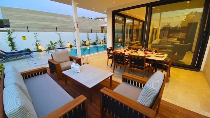 Yalıkavak ÖZel Havuzlu Denize Yakın 3+1 Villa - Yalıkavak
