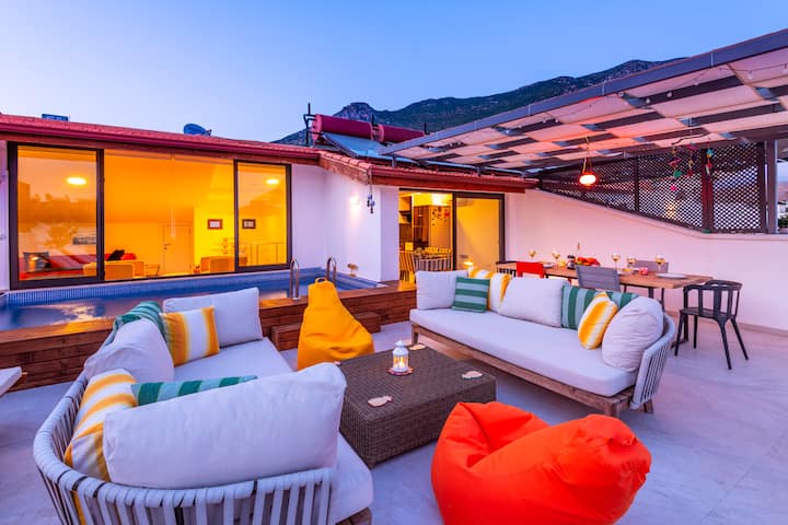 Tiki Duplex Penthouse - Kalkan