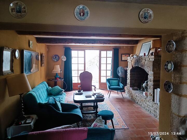 Vaste Maison Village Provençal - Goudargues