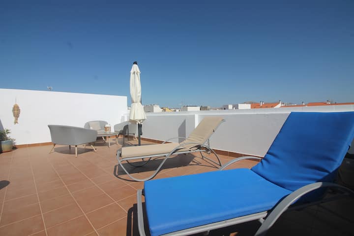 Casa Barrington. Stunning Apartment & Roof Terrace - El Cotillo