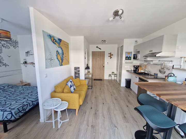 "Les Carrelets" Wifi, Terrasse - Puilboreau