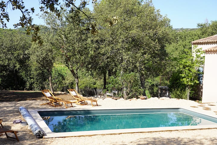 Maison Au Vignoble, Piscine - Domaine Du Deffends - Nans-les-Pins