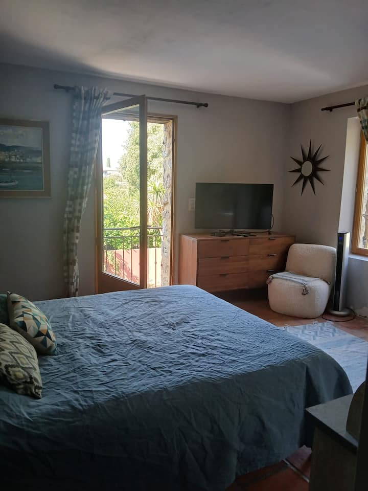 Studio Dans Vieux Mas Provencal + Piscine - Auribeau-sur-Siagne