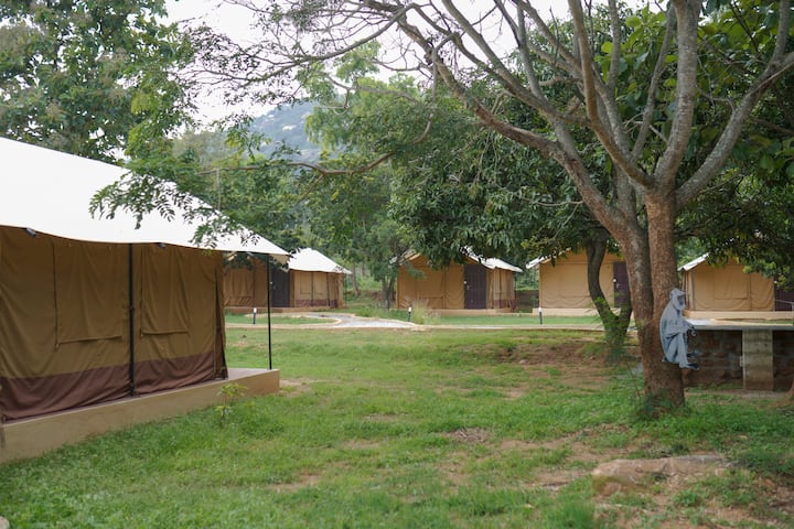 A Room In Adventure Camp Near Esha Foundation-10km - Chikkaballapur