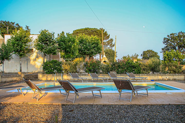 Itrulliescape : Amazing Stone House With Pool - Puglia