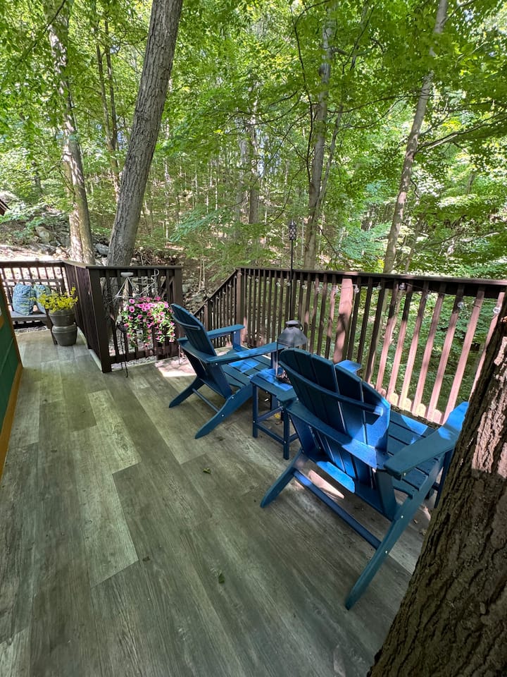 Dom's Tree House W/ Kitchen & Deck/full
Bath/wifi - Danbury, CT