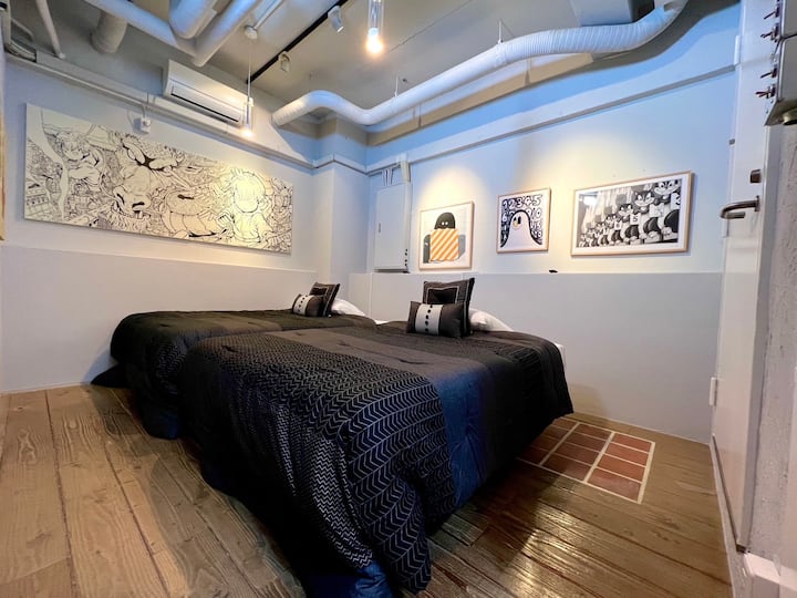 75m² Art Room, 30s To Shops. Perfect For Trips. - Takamatsu