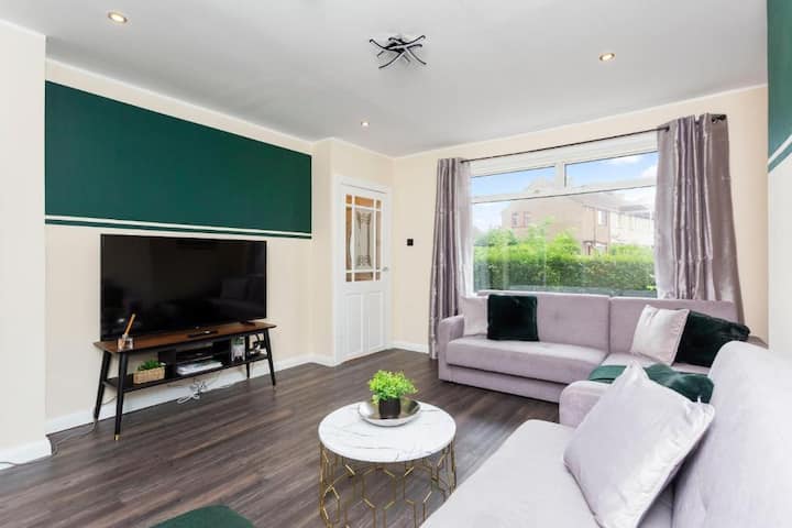 The Urban Nest - Vibrant 3 Bed Home With Garden - Musselburgh