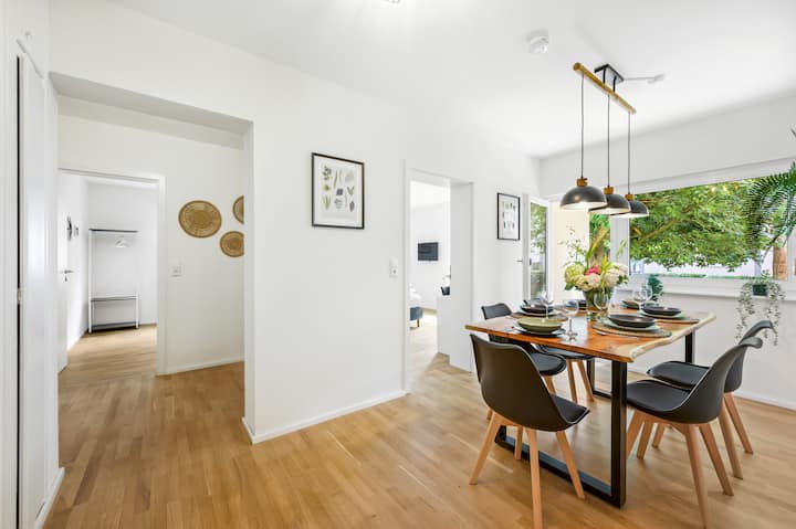 Ferienwohnung Neckarblick Hn 4z-  7 Pers. Kü+bad - Neckarsulm